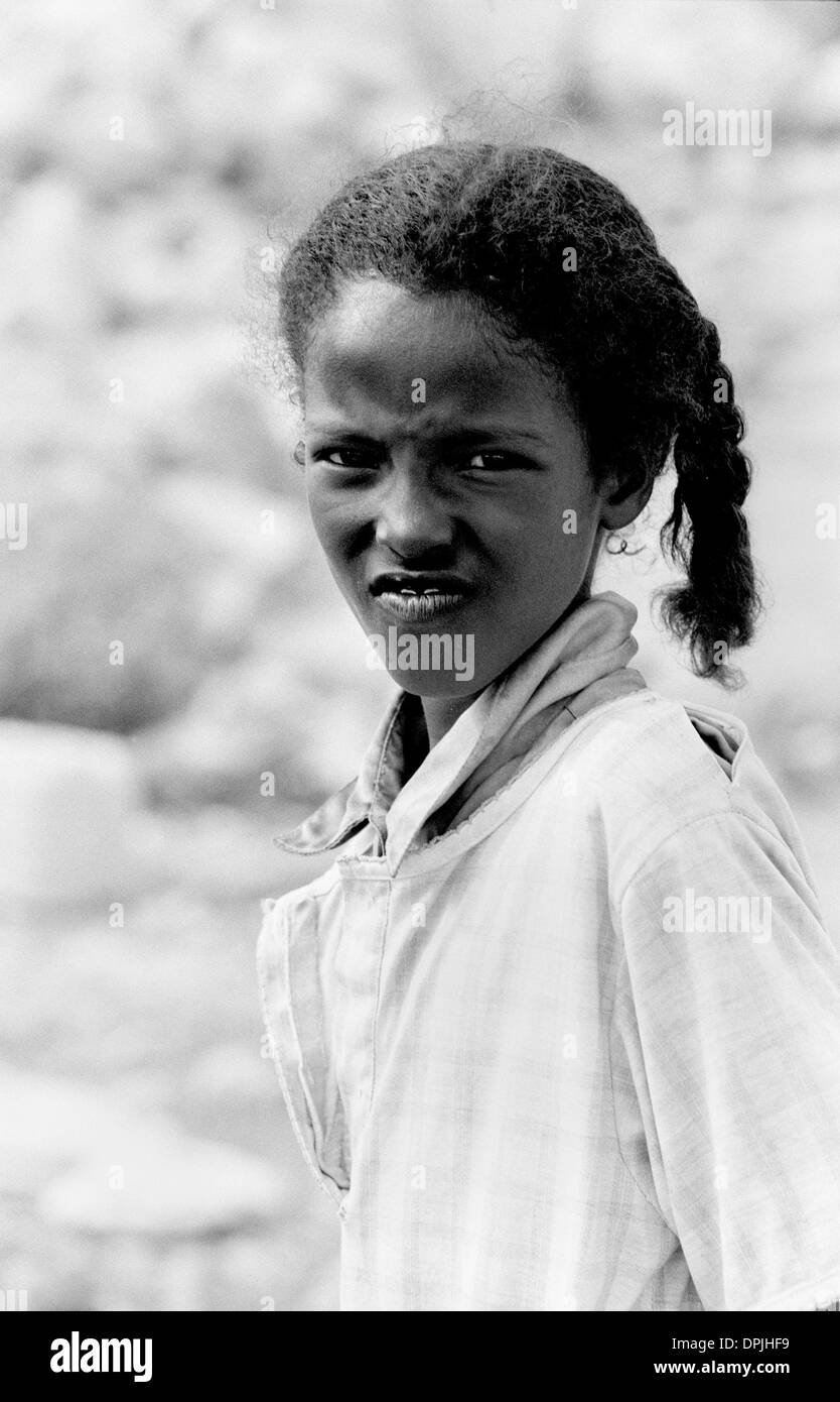 Jun. 01, 2006 - Galkayo, Somalia - Young Somali girl in Galkayo circa ...