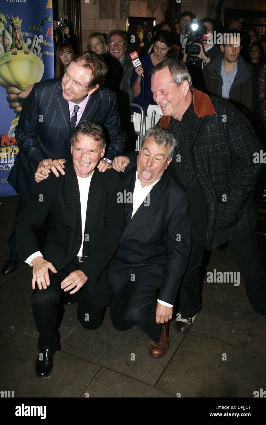 Oct. 17, 2006 - Palace Theatre, LONDON, ENGLAND - THE MONTY PYTHON TEAM ...