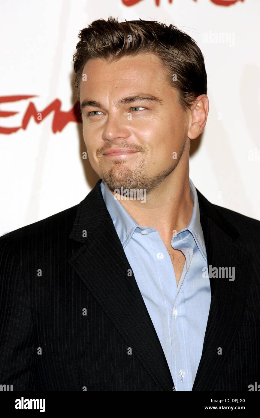 Leonardo dicaprio actor rome italy hi-res stock photography and images ...
