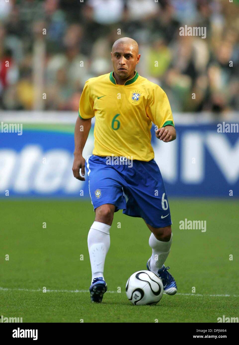 June 4, 2006 - Stade De Geneva, GENEVA, SWITZERLAND - K48208.BRAZIL VS ...