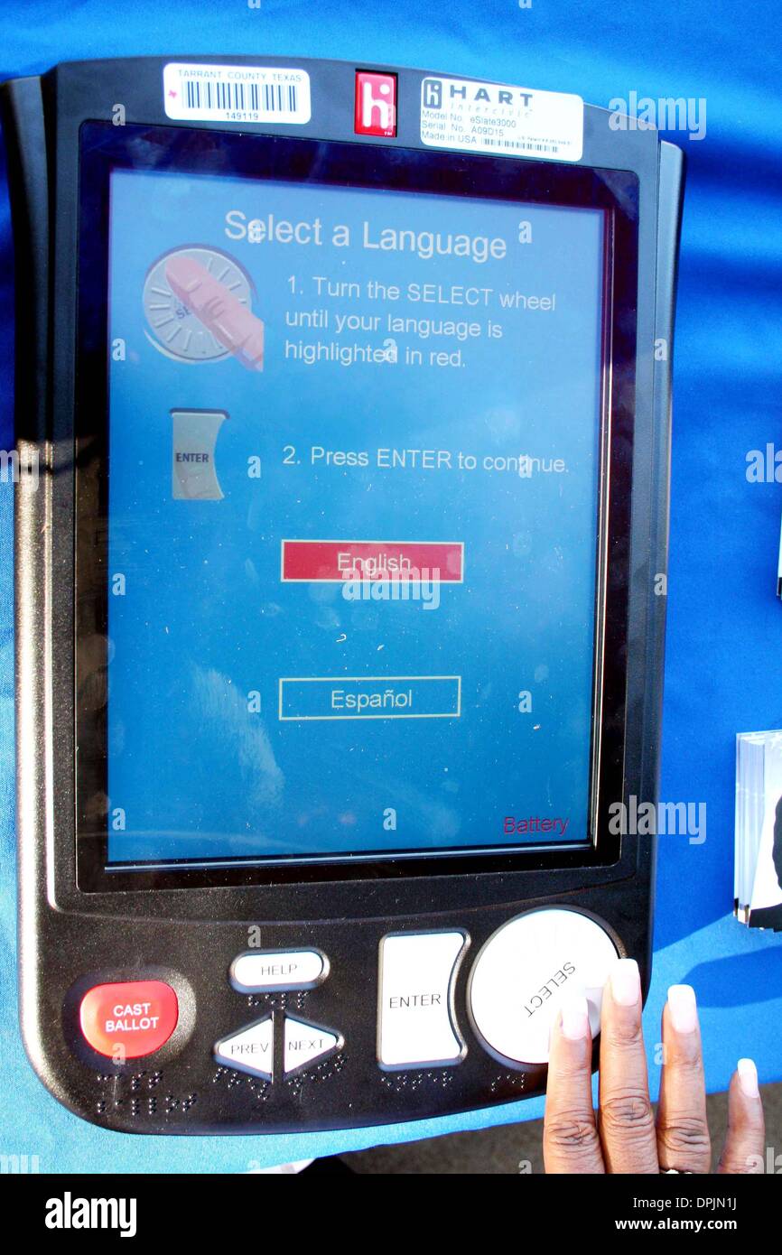 Electronic voting machine hi-res stock photography and images - Alamy