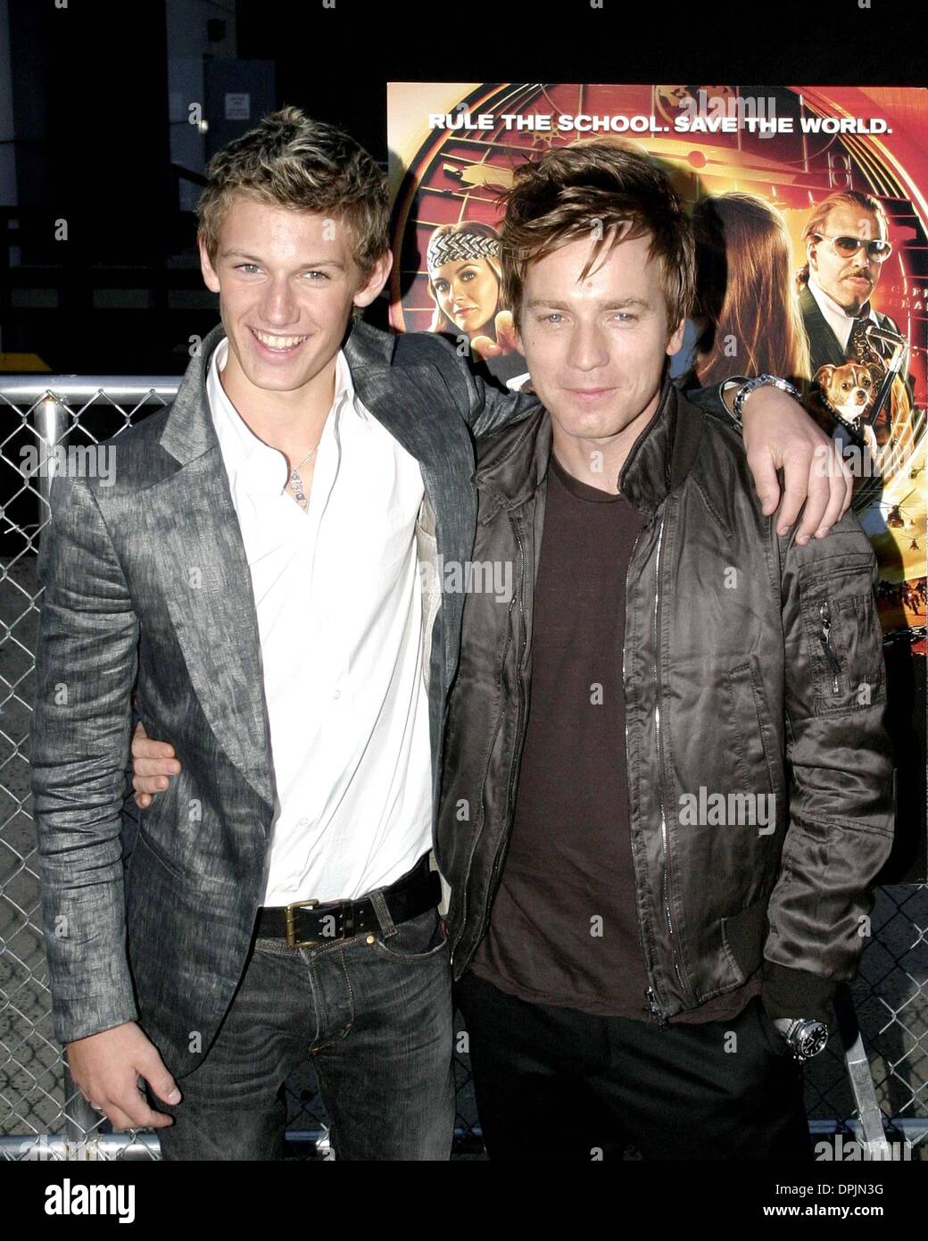 Alex pettyfer ewan mcgregor arrive for the premiere of stormbreaker hi ...