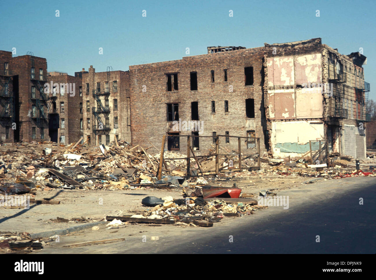 Dec. 12, 2006 - A SLUM IN THE BEDFORD-STUYVESANT SECTION OF BROOKLYN ...
