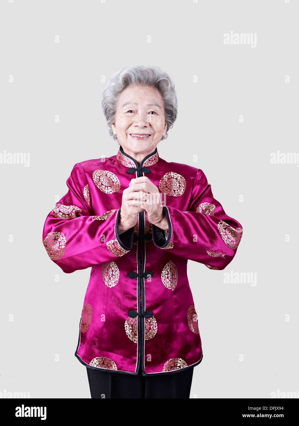 Old chinese woman hi-res stock photography and images - Alamy