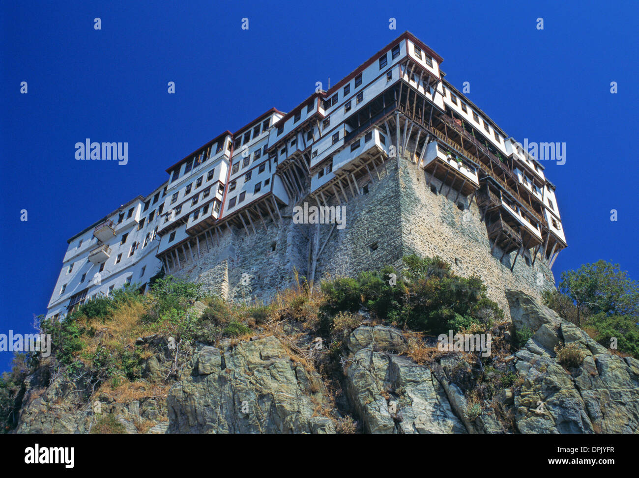 Dionysiou monastery hi-res stock photography and images - Alamy