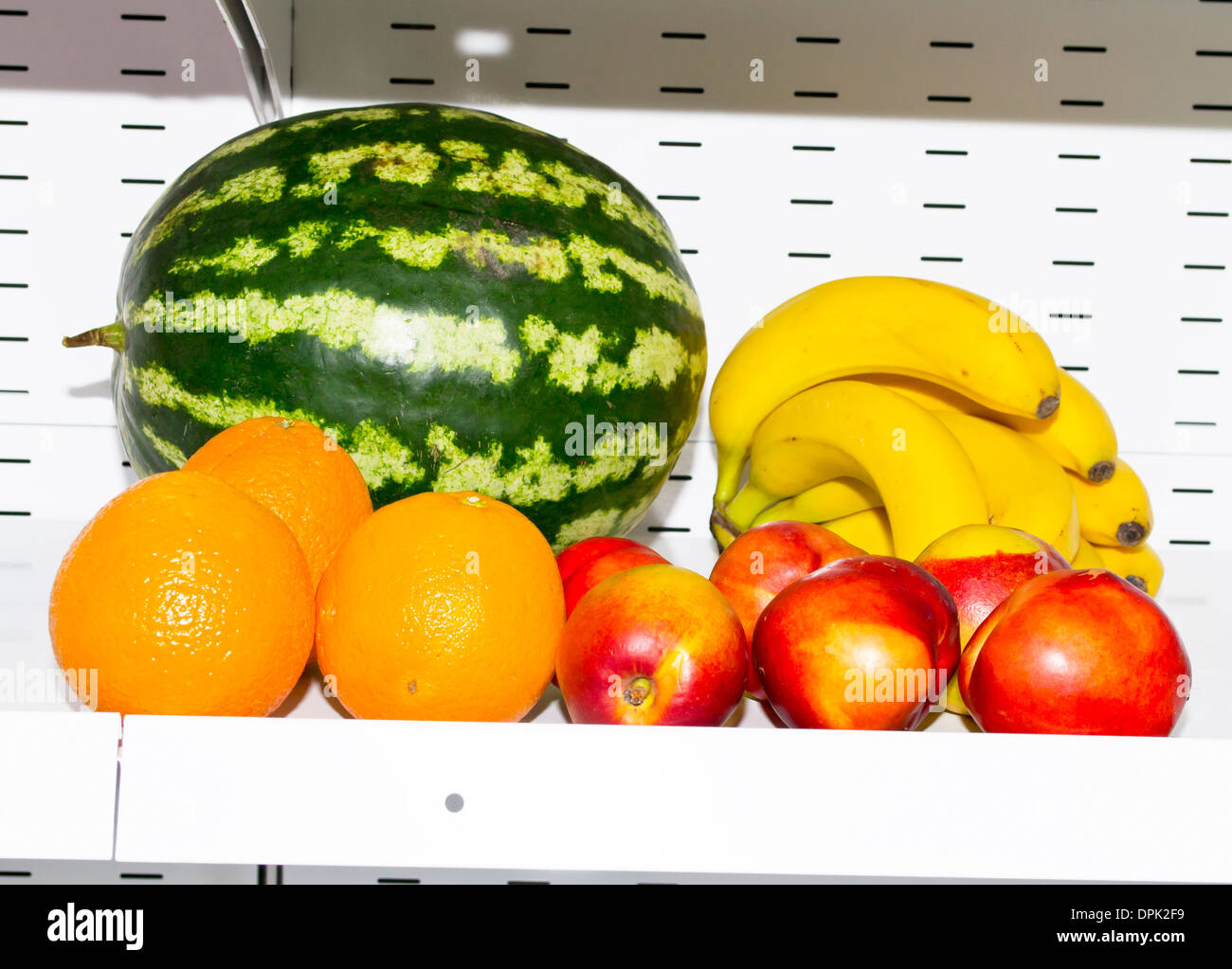 Fresh exotic fruits in a market Stock Photo - Alamy