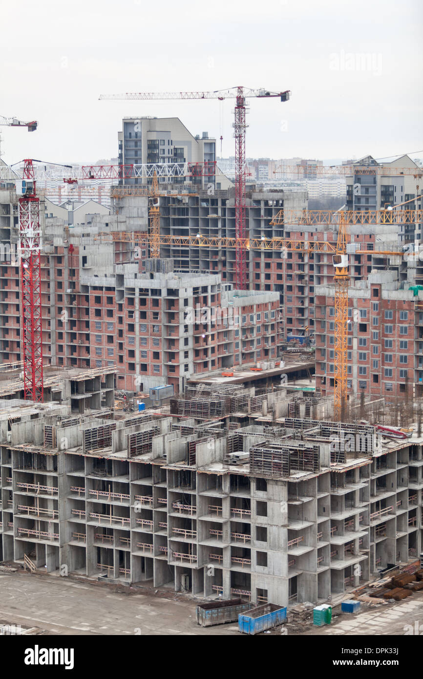 Construction site development works hi-res stock photography and images ...