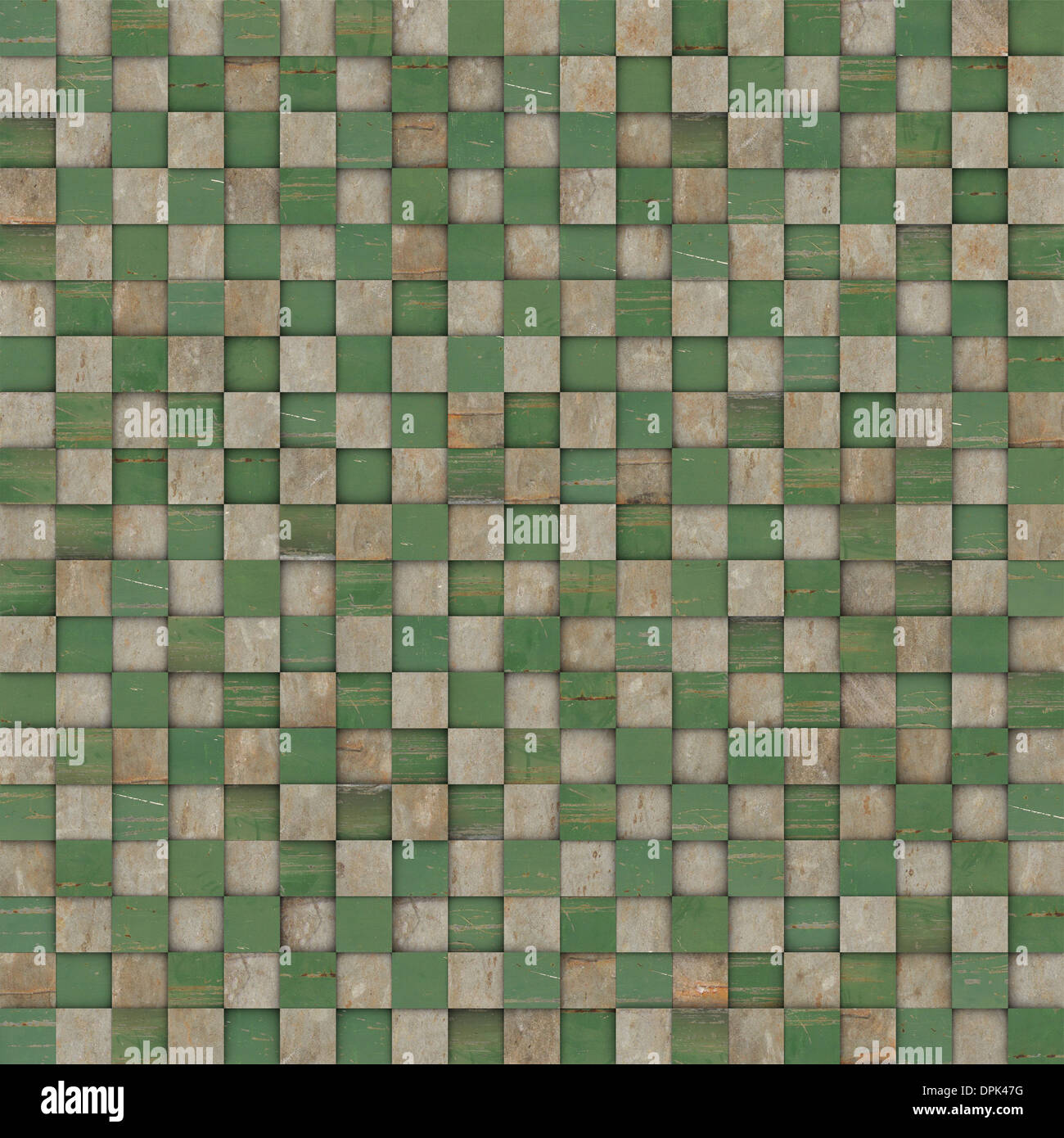 square mosaic tiled metal rusty grunge pattern Stock Photo - Alamy