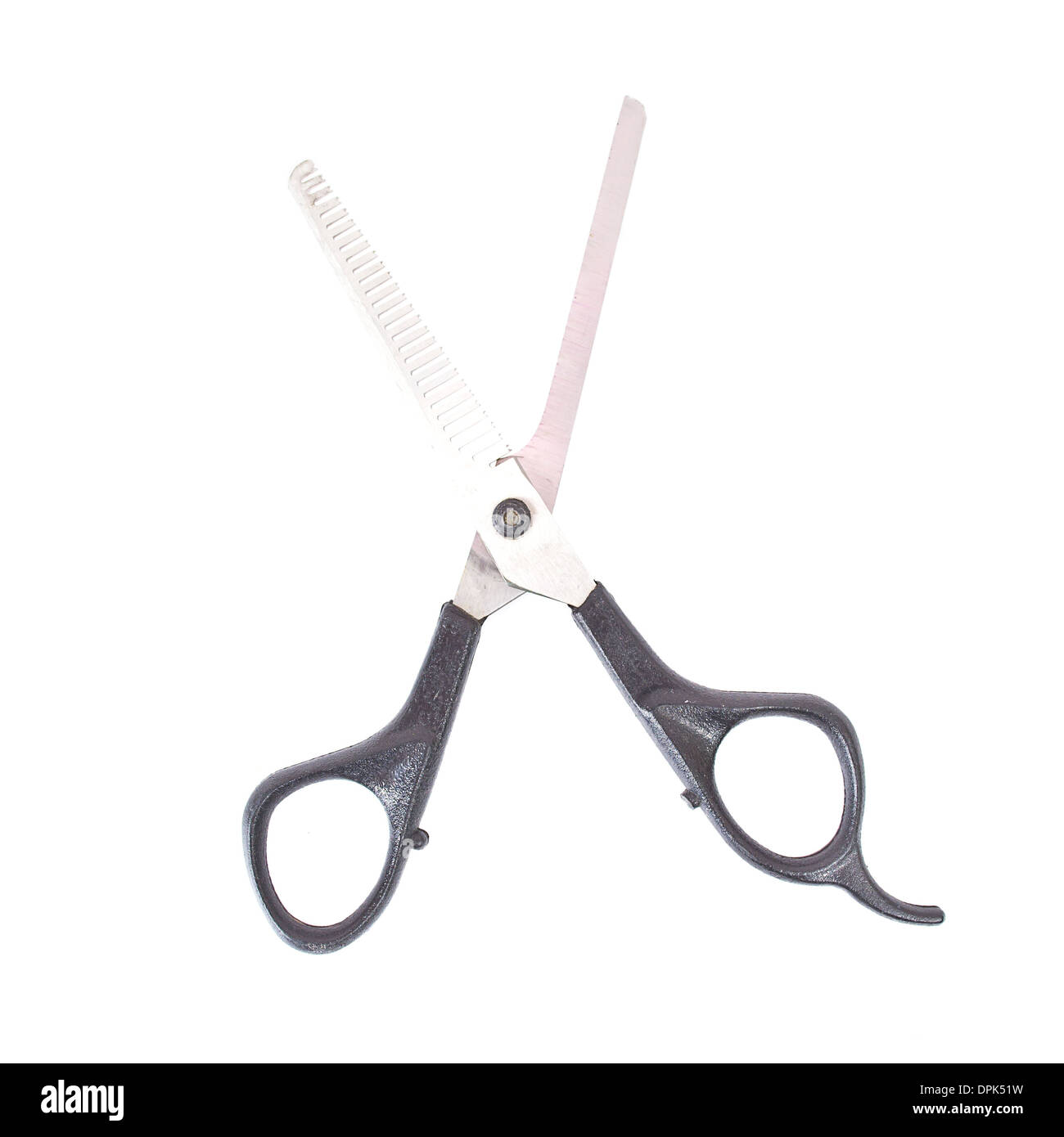 scissors isolated on a white background Stock Photo - Alamy