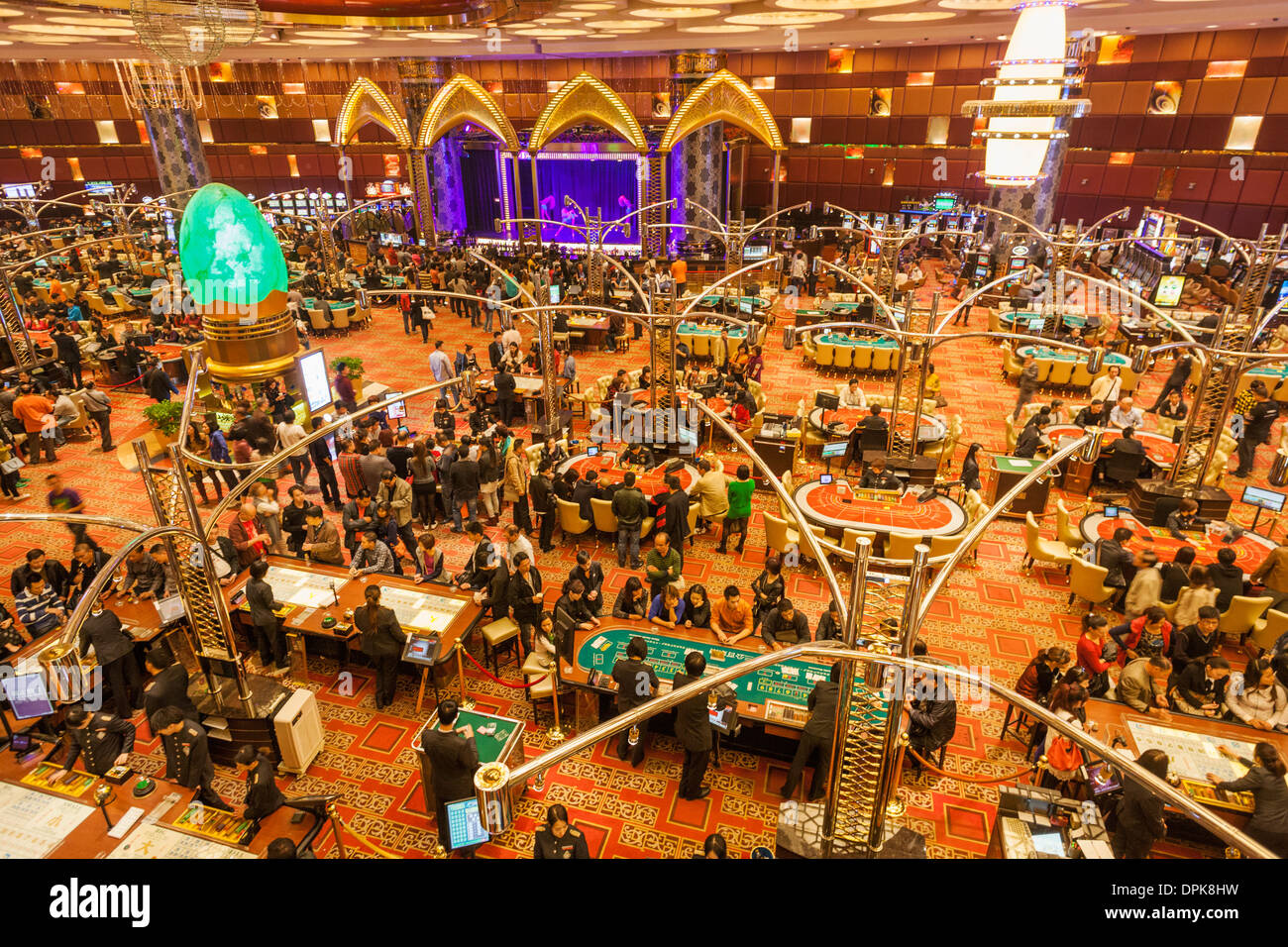 Casino macau gaming floor hi-res stock photography and images - Alamy