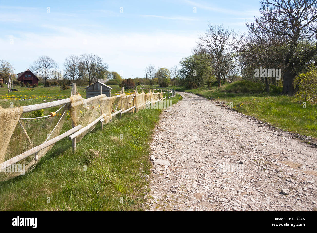 Fishing net fence hi-res stock photography and images - Alamy