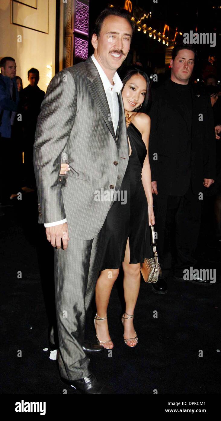 Nicolas cage and wife hi-res stock photography and images - Alamy