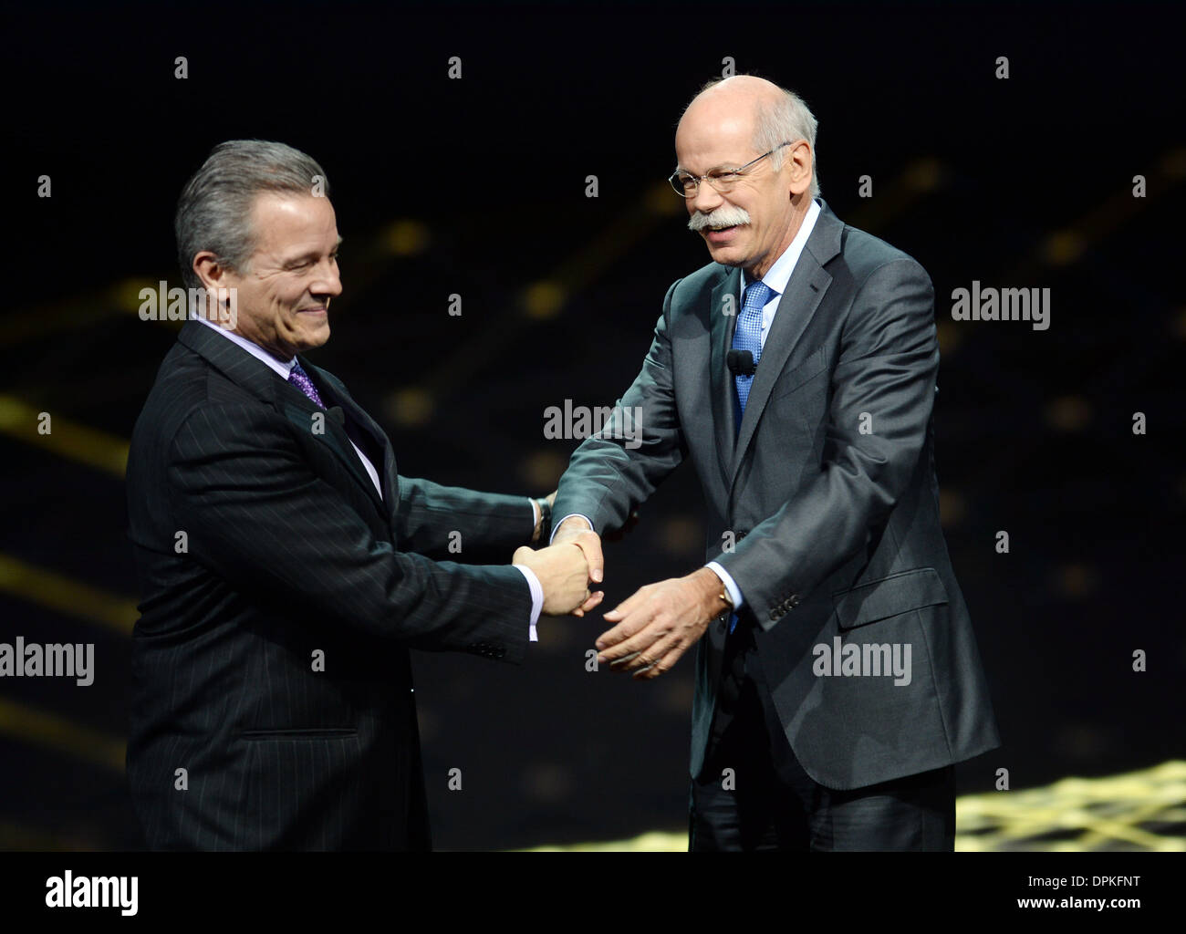 Chairman of Daimler AG and Head of Mercedes-Benz Cars, Dieter Zetsche ...