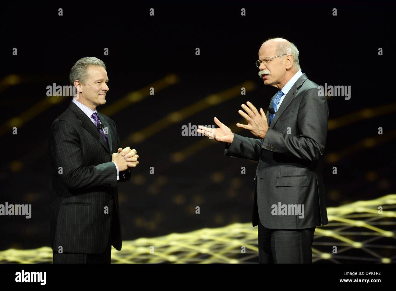 Chairman of Daimler AG and Head of Mercedes-Benz Cars, Dieter Zetsche ...