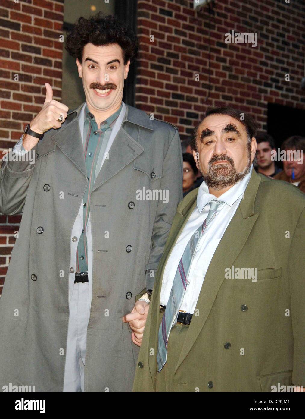 Oct. 31, 2006 - New York, new york - Sacha Baron Cohen (as Borat ...