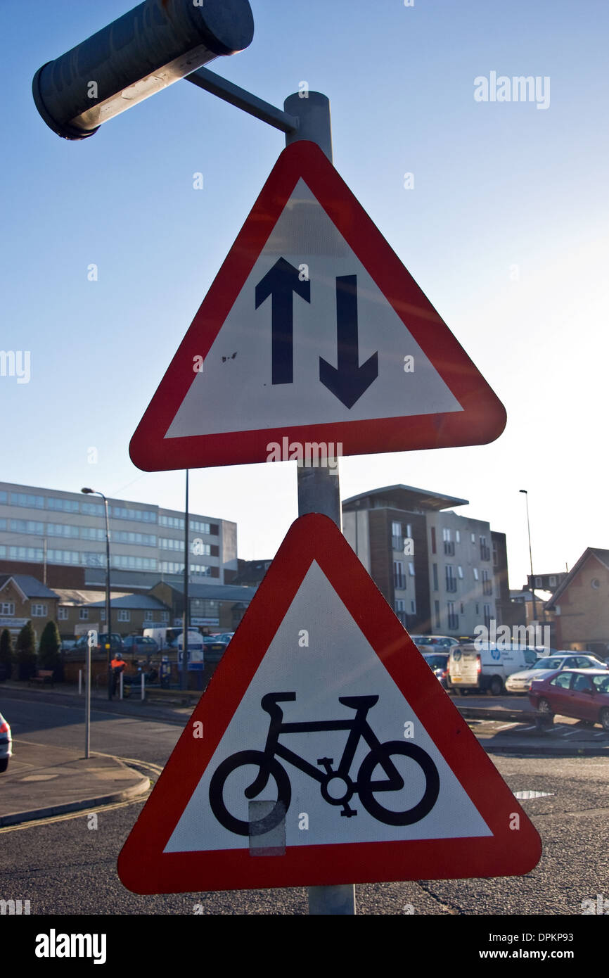 UK traffic signs Stock Photo - Alamy