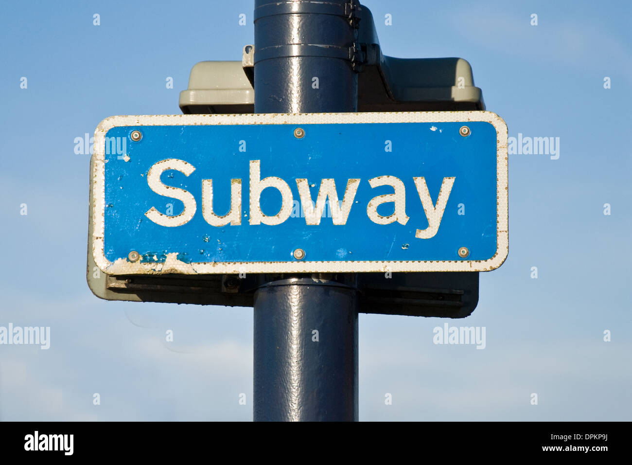 UK traffic sign indicating a subway Stock Photo - Alamy UK traffic sign indicating a subway Stock Photo - Alamy
