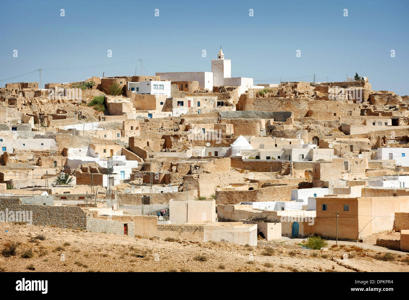 Village Tamezret in Tunisia Stock Photo - Alamy