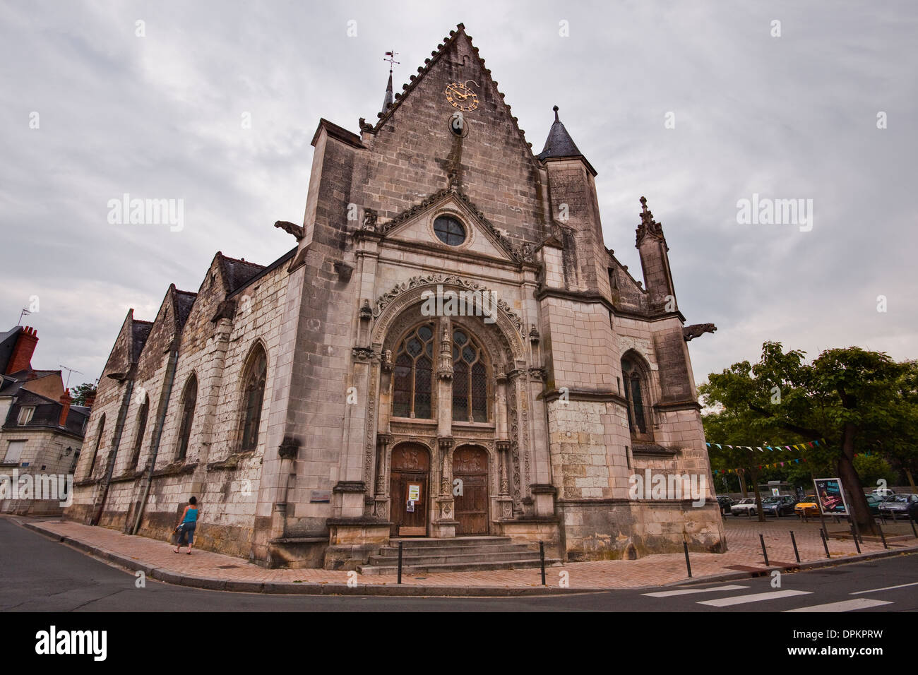 Eglise Saint Symphorien in the city of Tours, France Stock Photo - Alamy