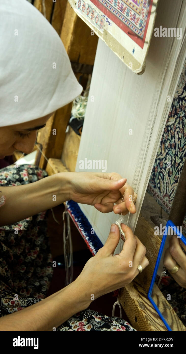 Carpet making hi-res stock photography and images - Alamy