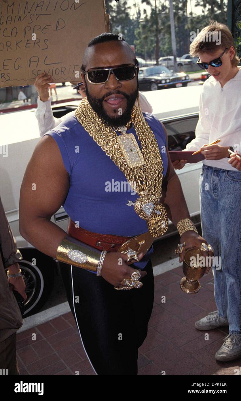 June 21, 2006 - MR T 1980'S. BILL HOLZ-MICHELSON-(Credit Image: © Globe ...