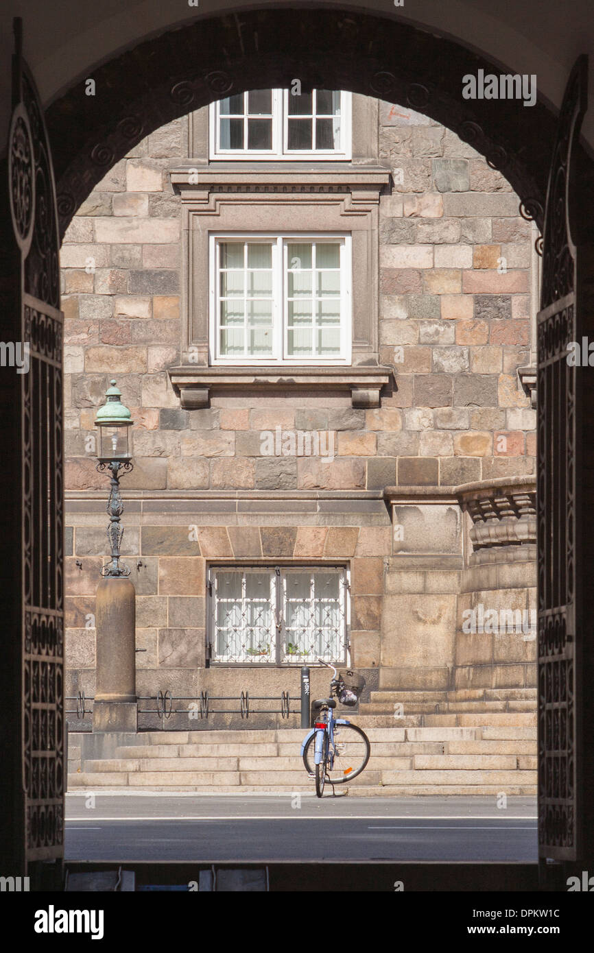 Christiansborg Palace, the Danish Parliament building, Copenhagen ...