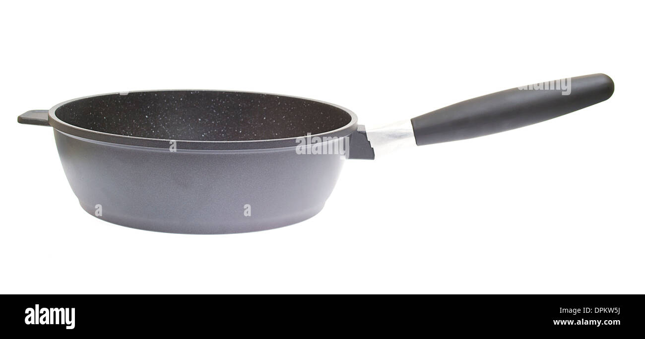 frying pan isolated on white background Stock Photo - Alamy