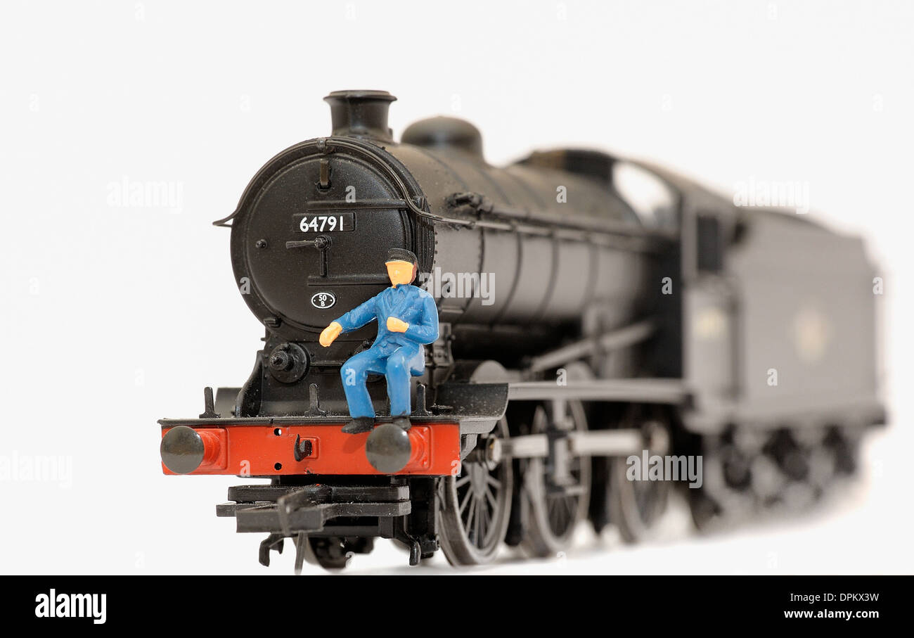 Model steam locomotive hi-res stock photography and images - Alamy