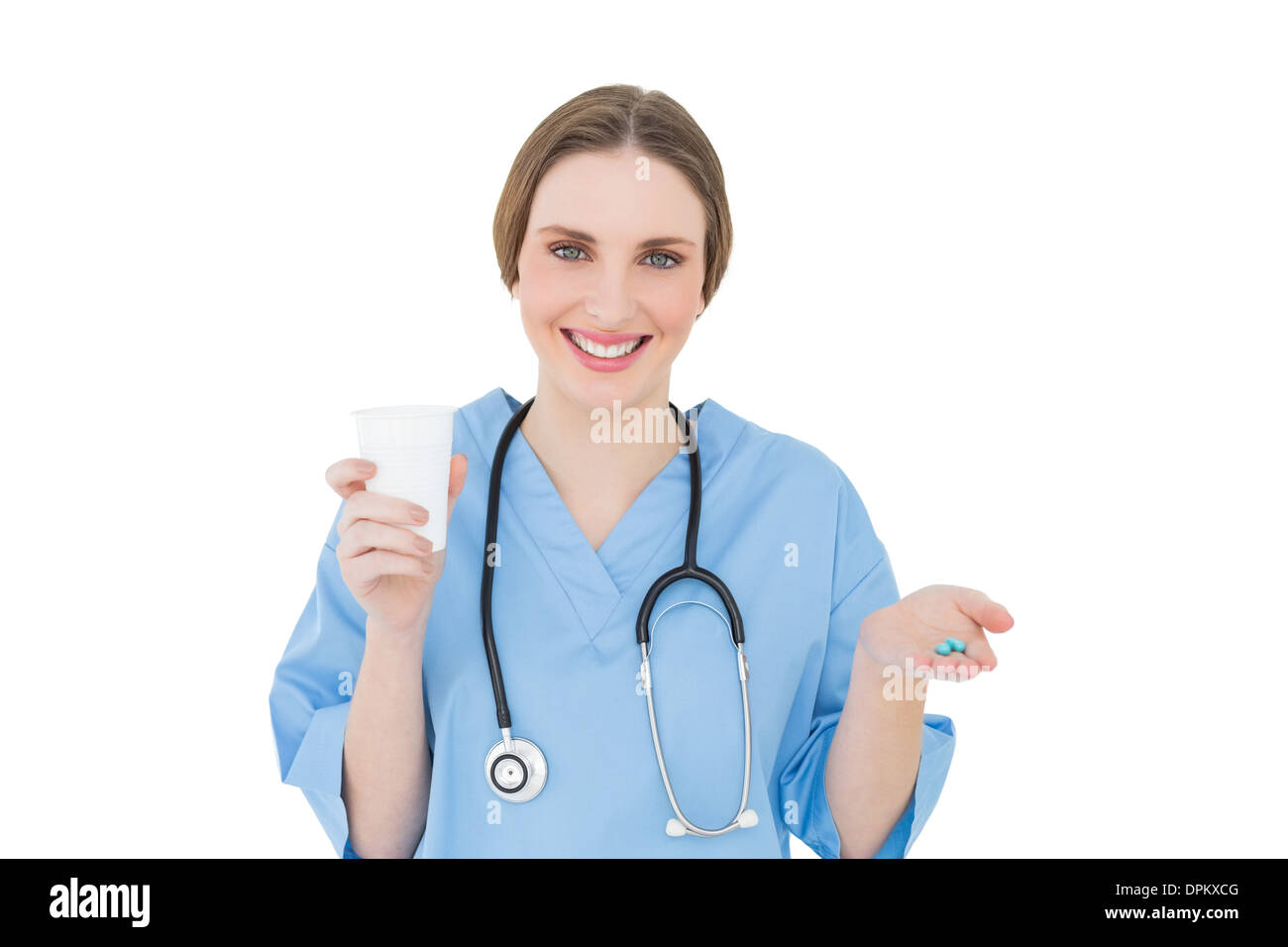 Plastic pill cup hi-res stock photography and images - Alamy