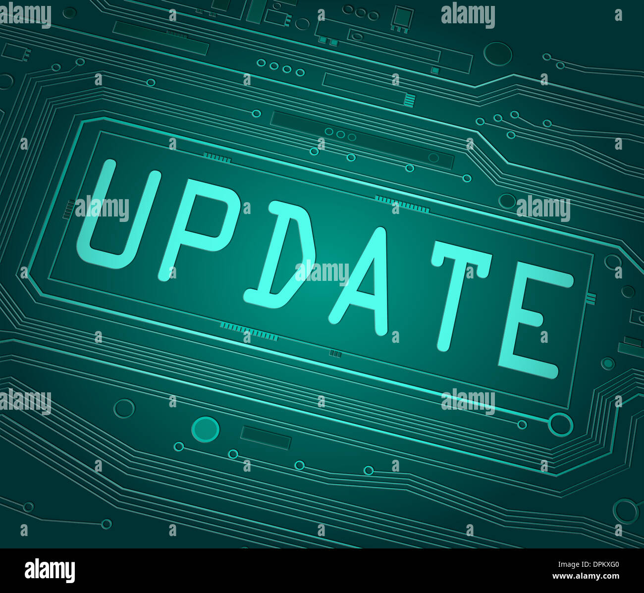 Updating information board hi-res stock photography and images - Alamy