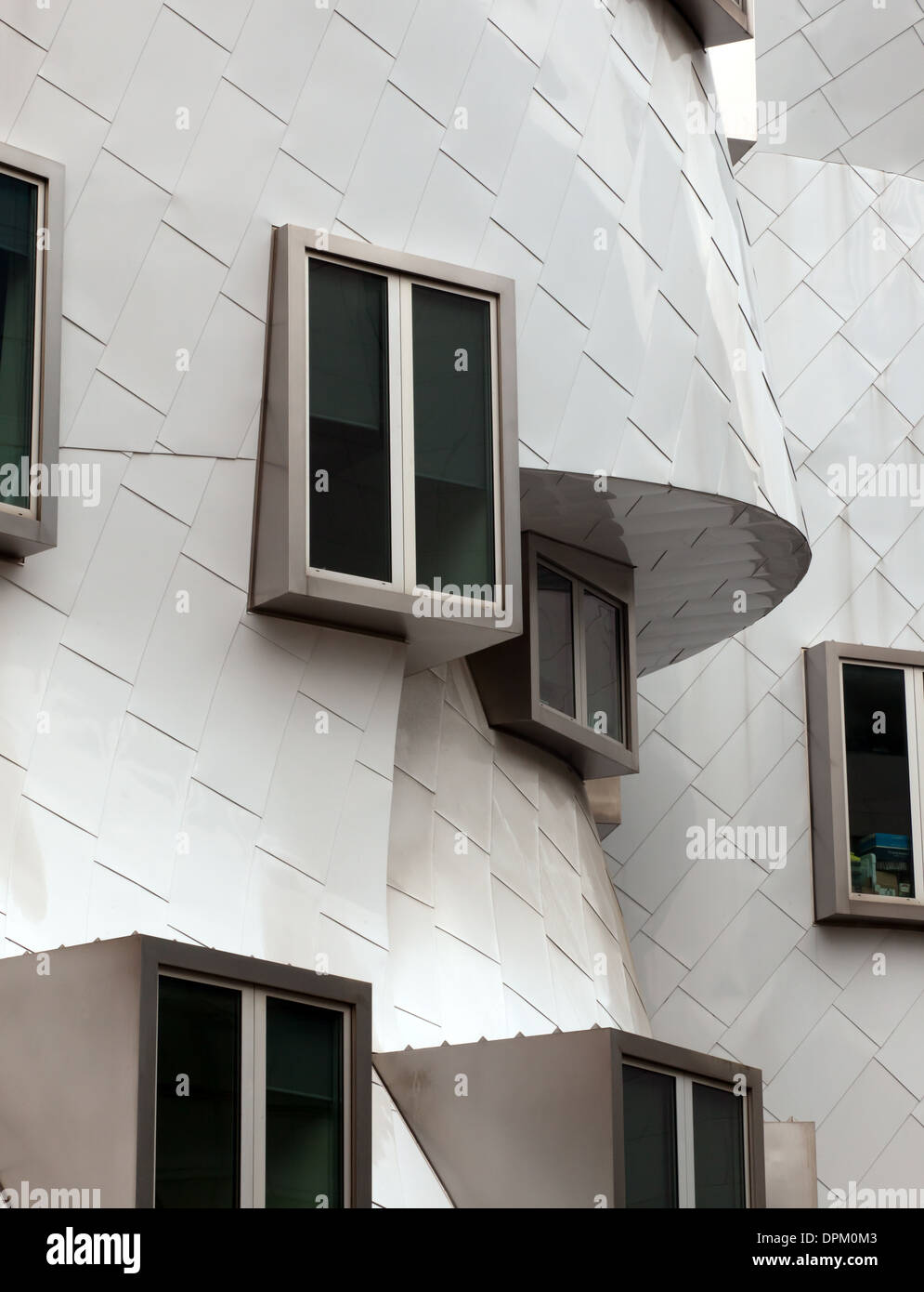 Close-up detail of part of the Stata Centre, Cambridge, Massachusetts ...