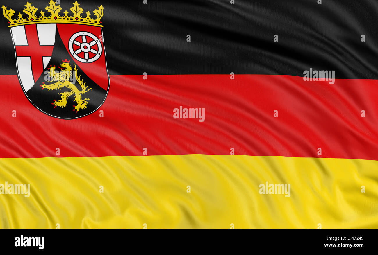 Rhineland palatinate state flag hi-res stock photography and images - Alamy