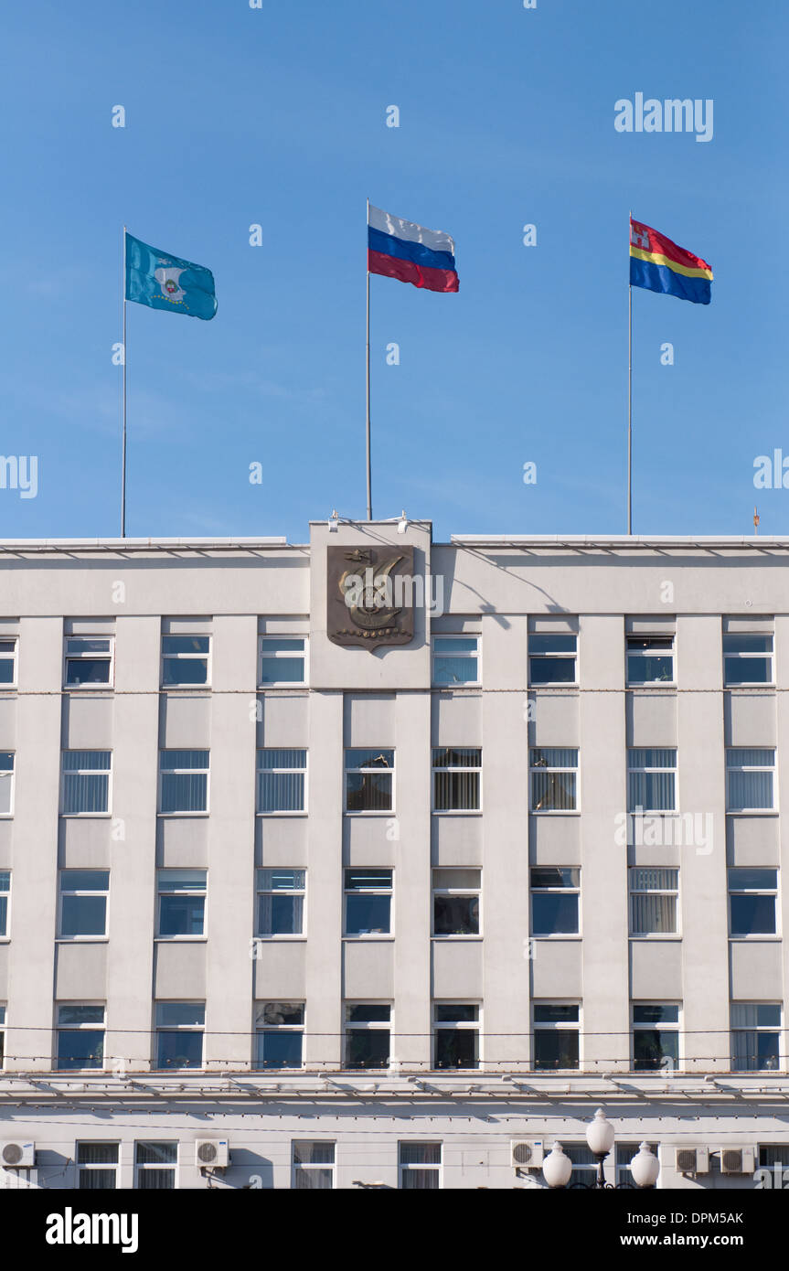 Flag of kaliningrad hi-res stock photography and images - Alamy