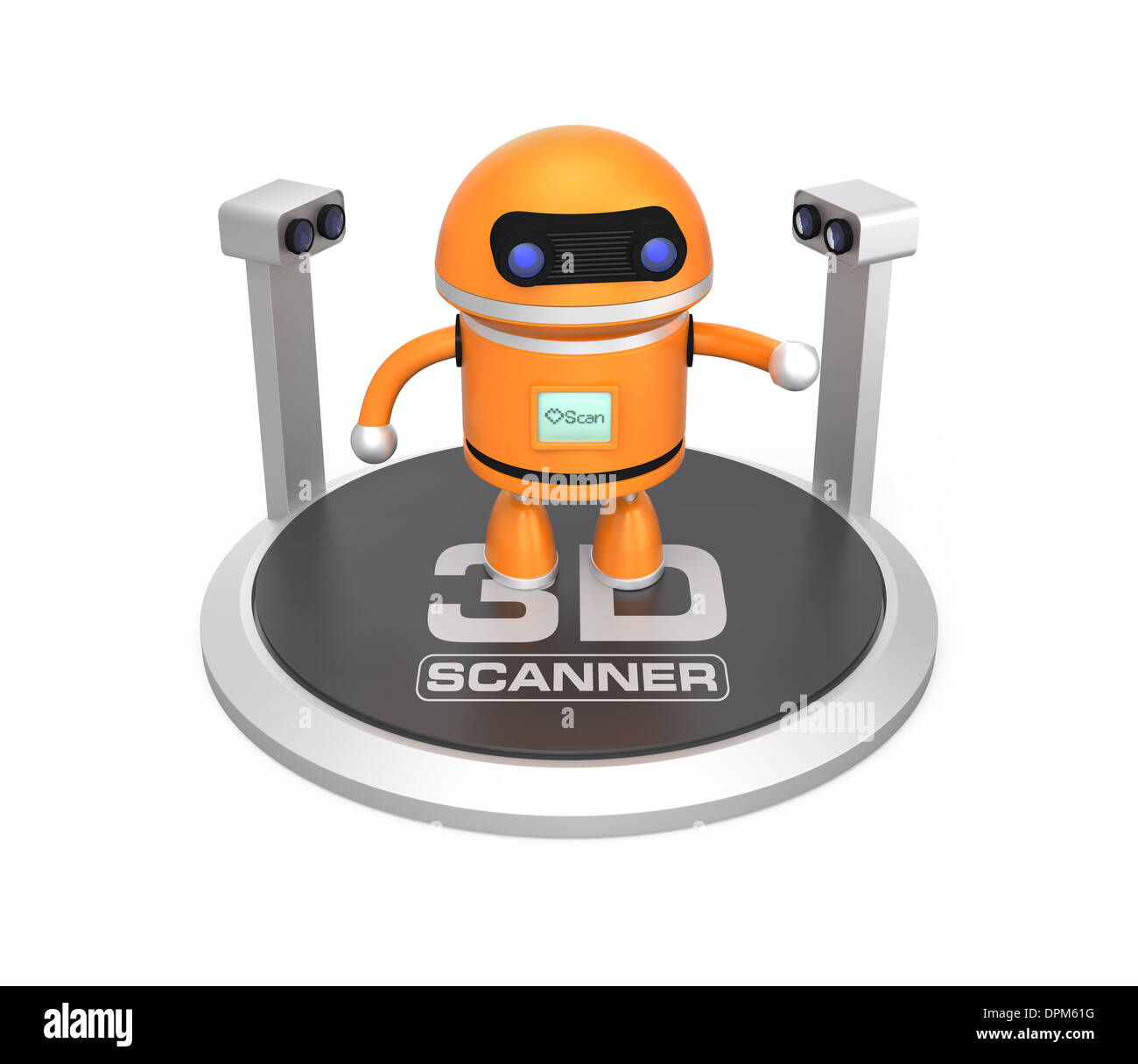 3D scanning concept Stock Photo - Alamy