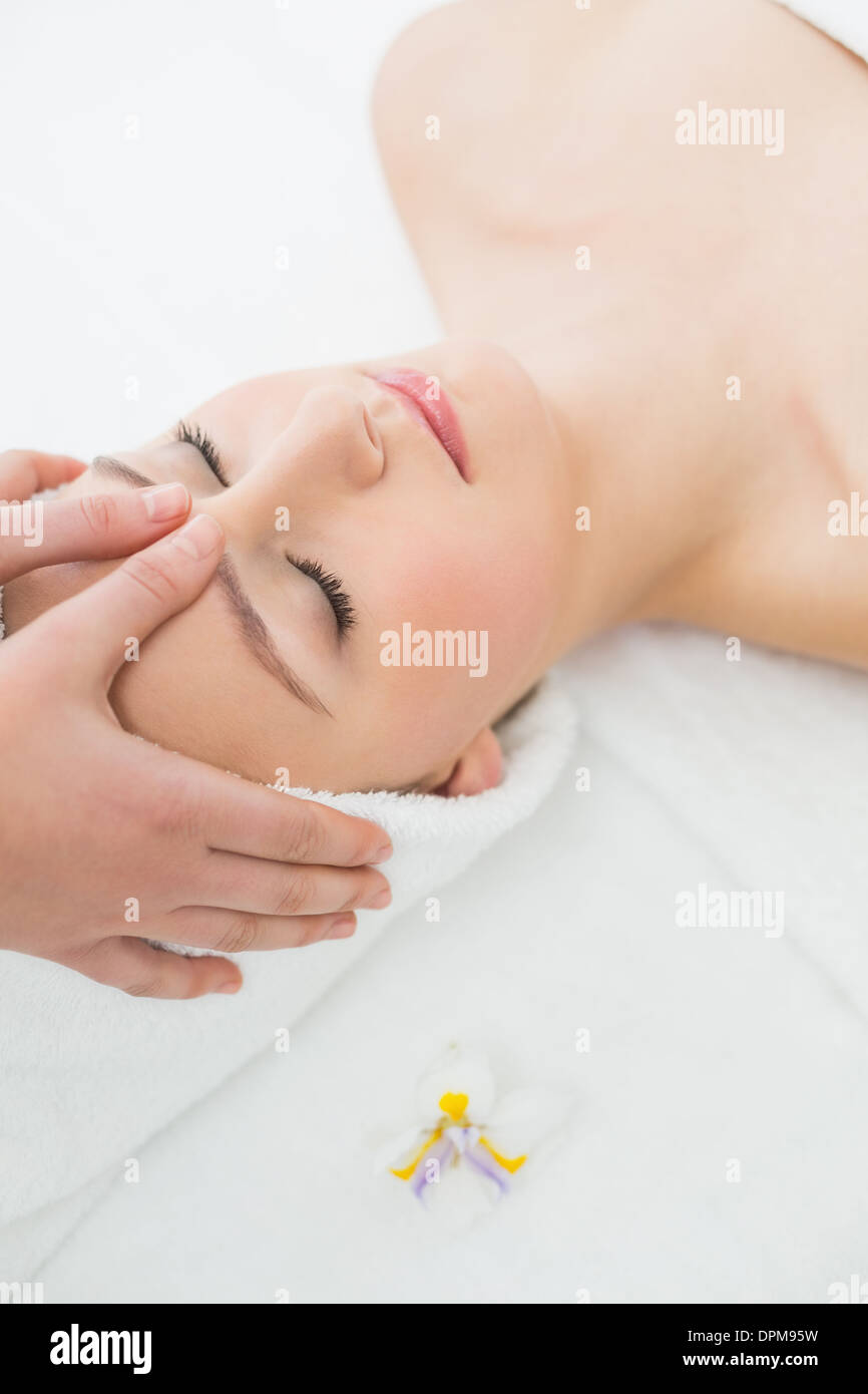 Hands touching forehead hi-res stock photography and images - Alamy