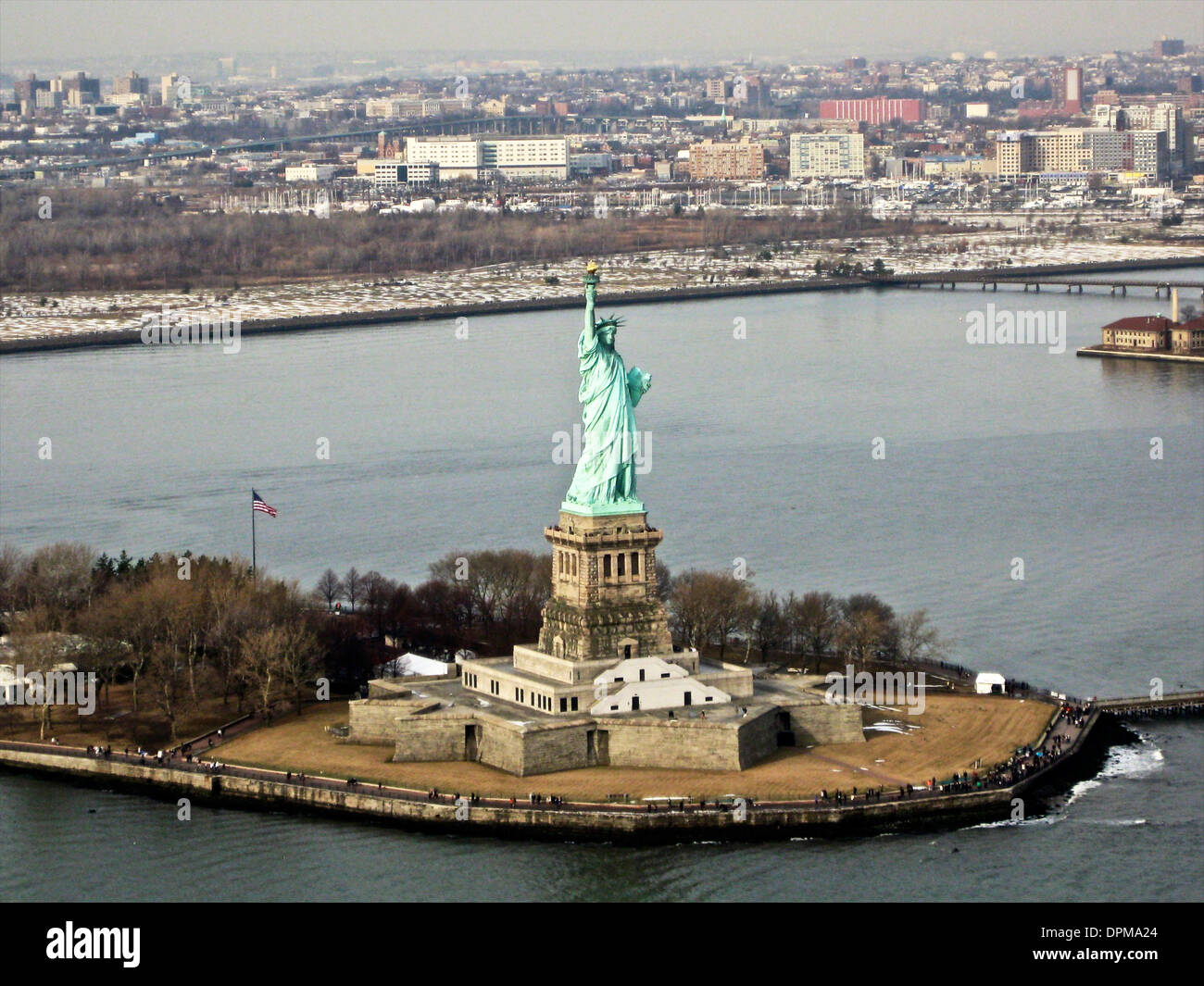 The Statue of Liberty is a colossal neoclassical sculpture on Liberty ...