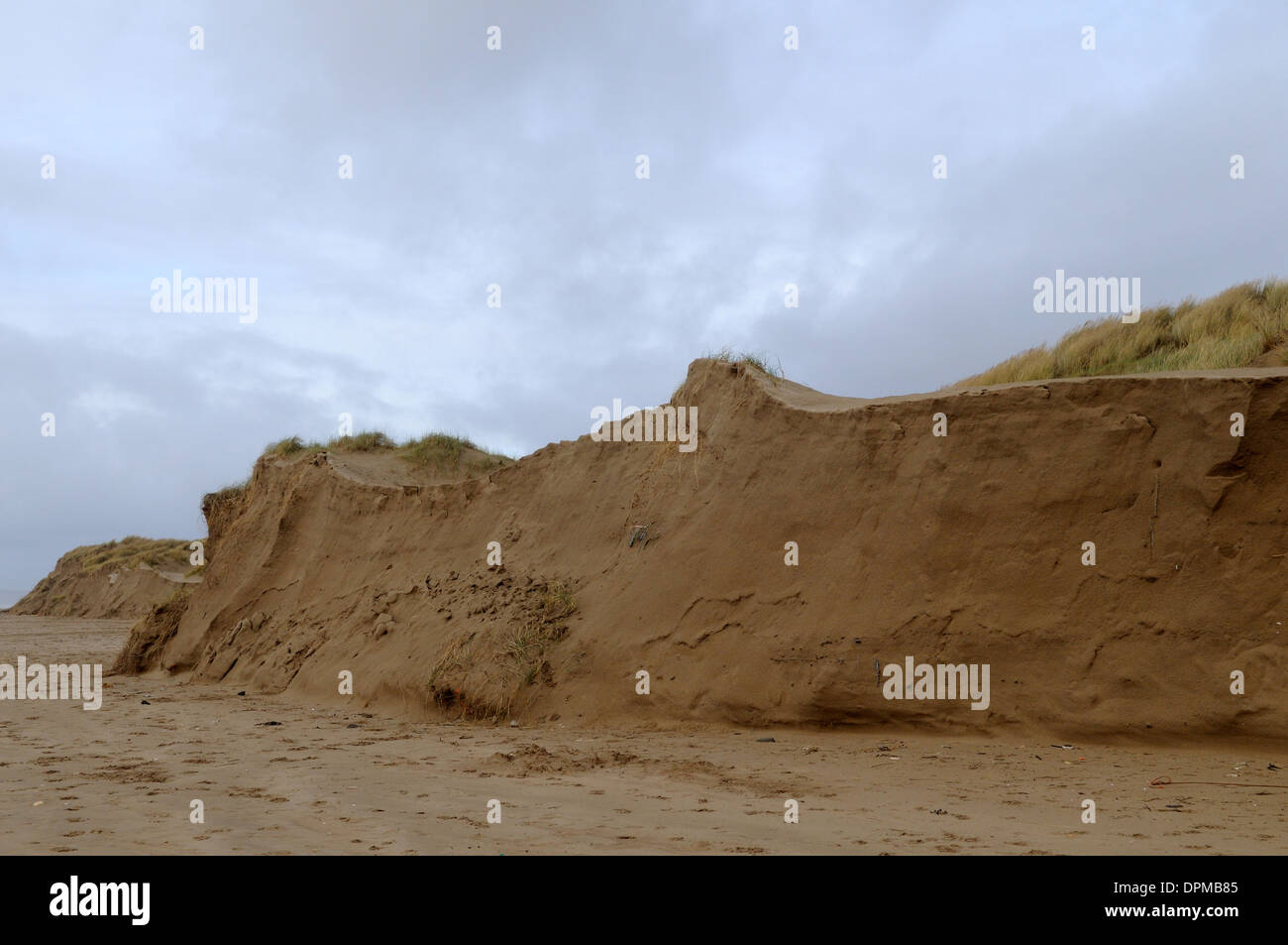 Sand dunes erosion beach hi-res stock photography and images - Alamy