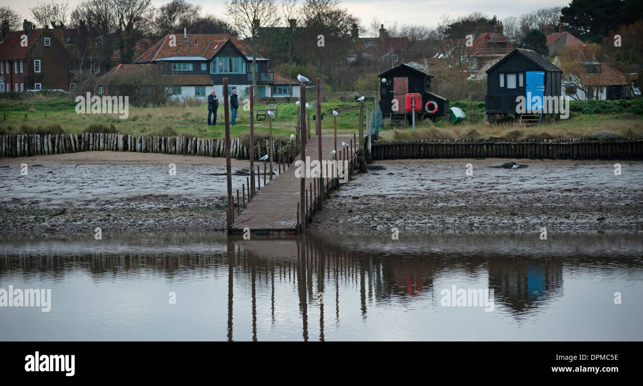 walberswick southwold ferry in winter Stock Photo - Alamy