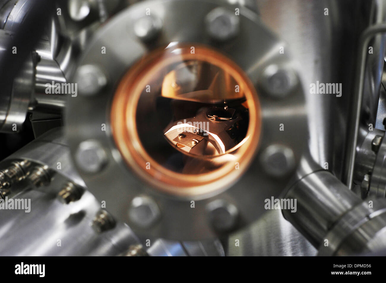 microscope with a sample Stock Photo - Alamy