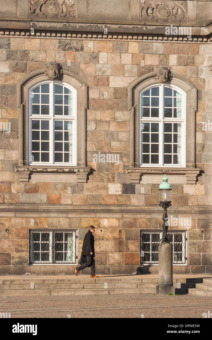 Christiansborg Palace, the Danish Parliament building, Copenhagen ...