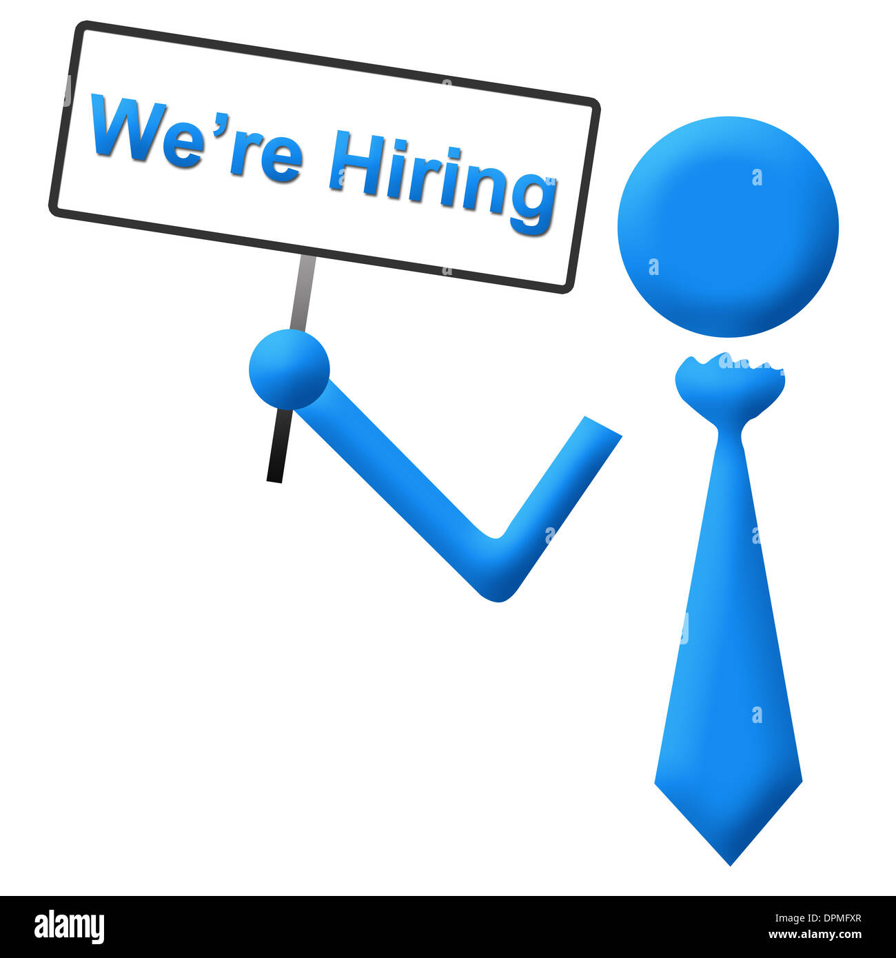 We Are Hiring Signboard Stock Photo - Alamy