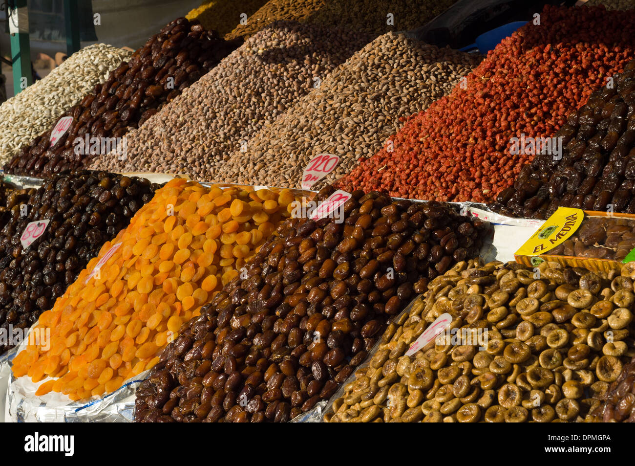 Dried fruit marrakech hi-res stock photography and images - Alamy