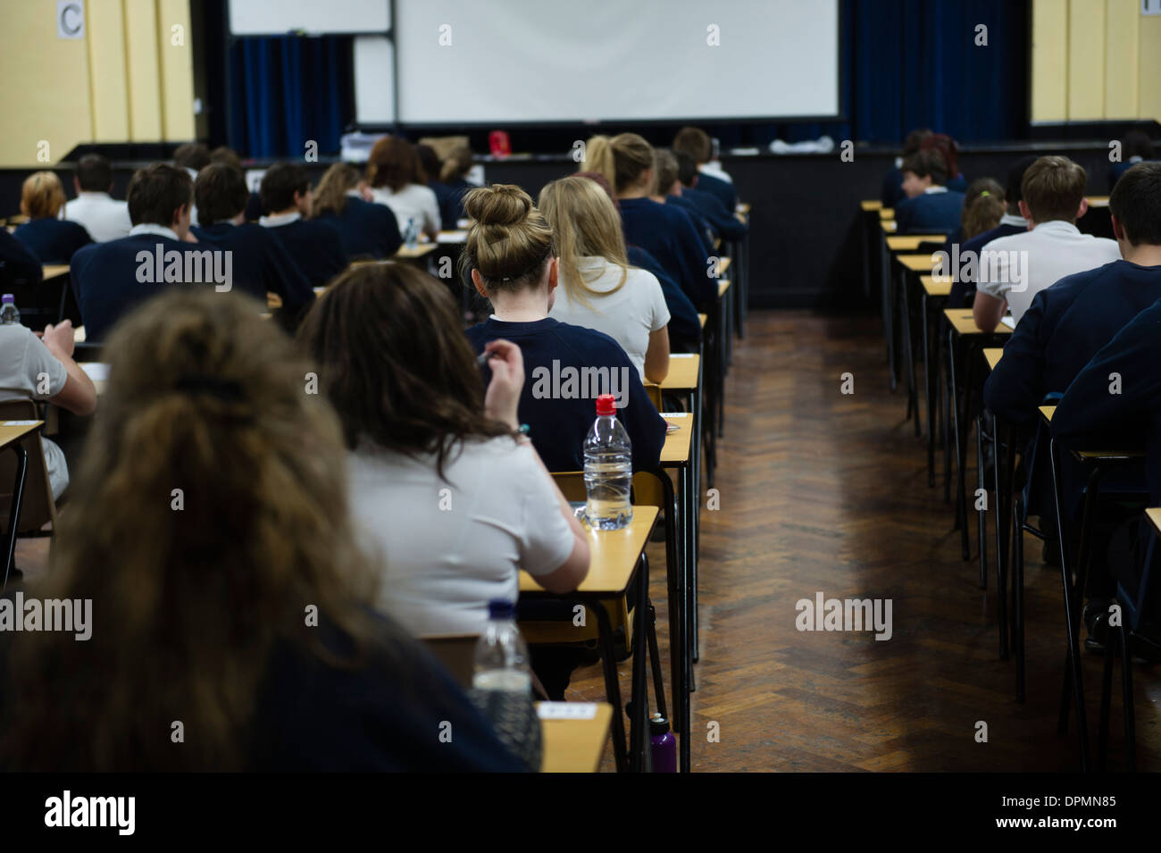 Gcse exams pupils wales hi-res stock photography and images - Alamy