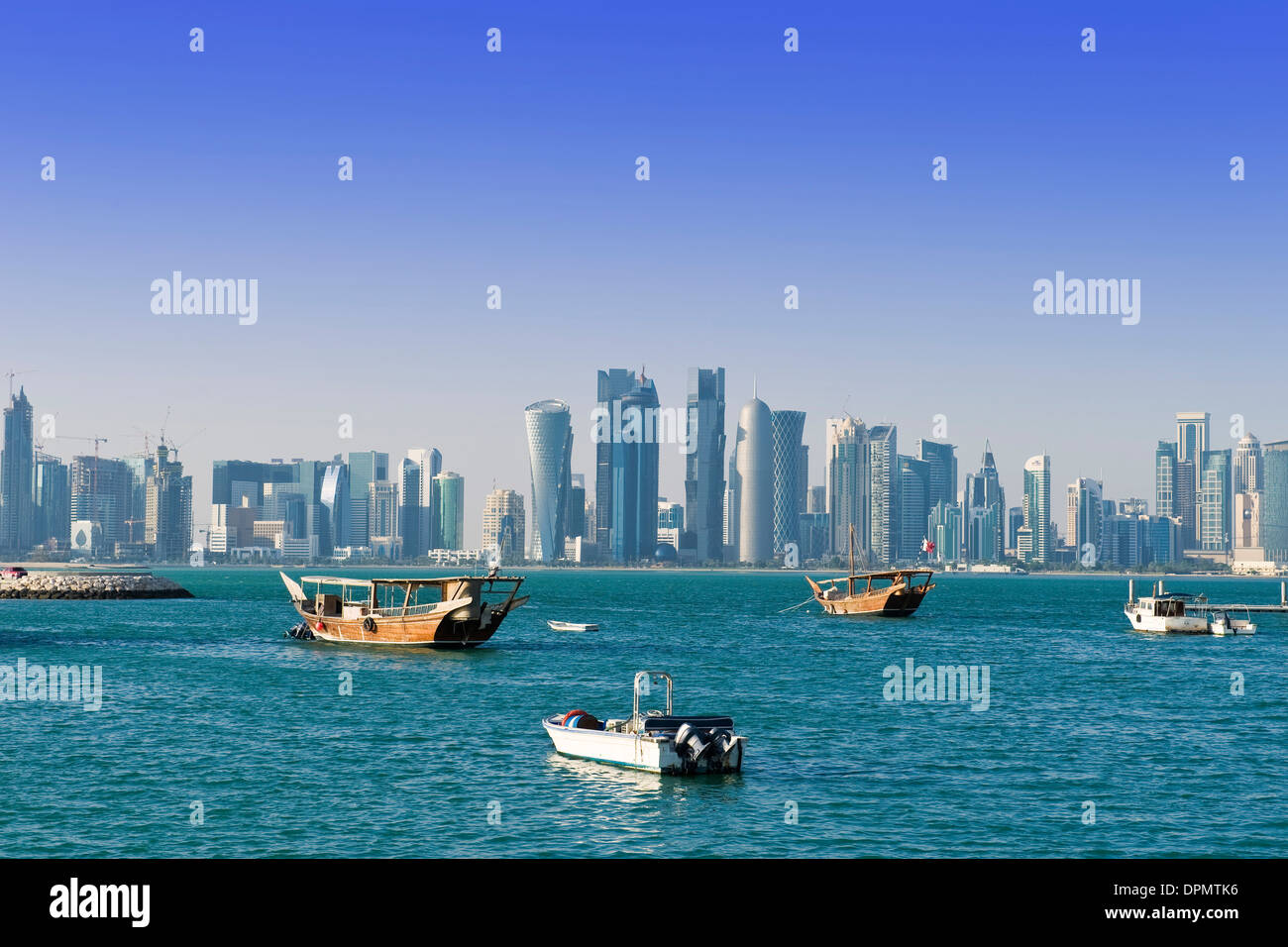 Qatar, Doha, landscape Stock Photo - Alamy