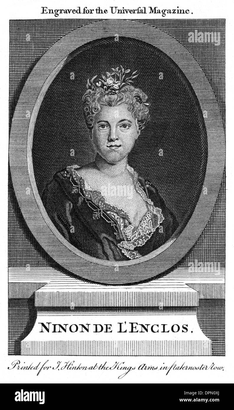 NINON DE LENCLOS Stock Photo - Alamy