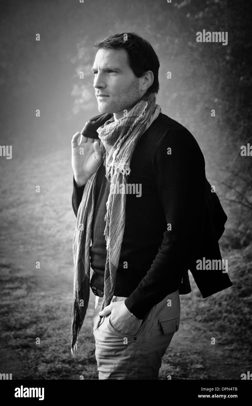 Clothes stands Black and White Stock Photos & Images - Alamy