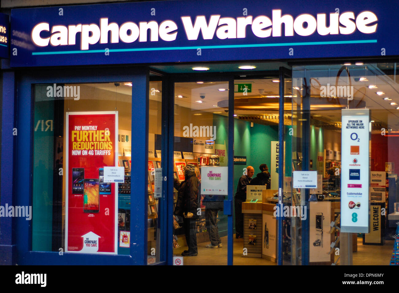 Carphone Warehouse Mobile Store High Resolution Stock Photography and ...