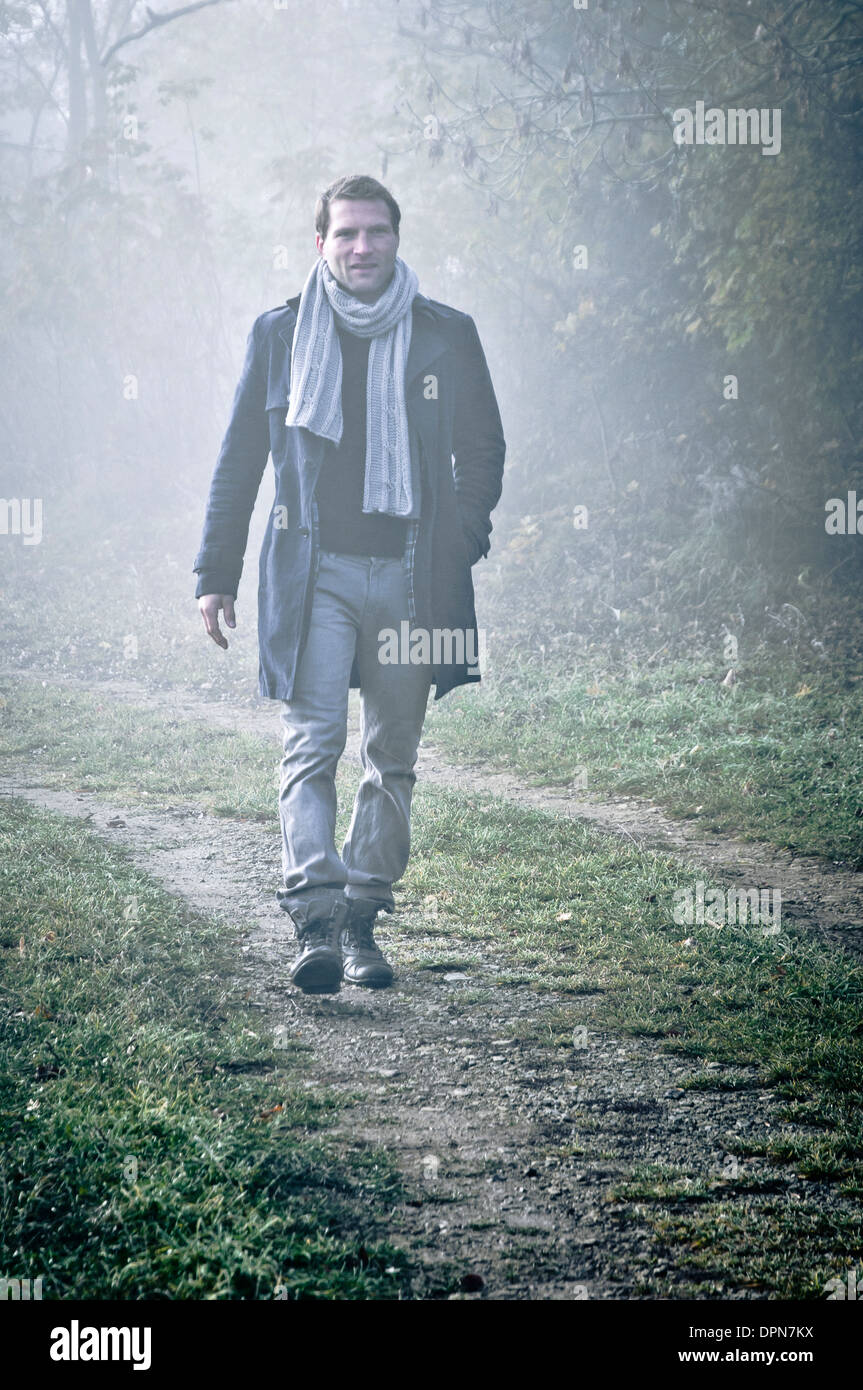 Nonchalantly Walking