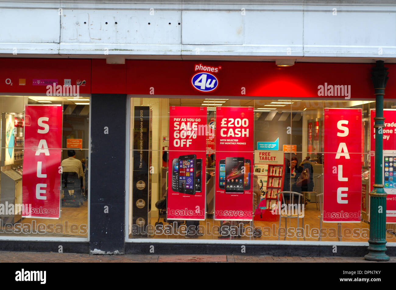 Phones 4u store hi-res stock photography and images - Alamy
