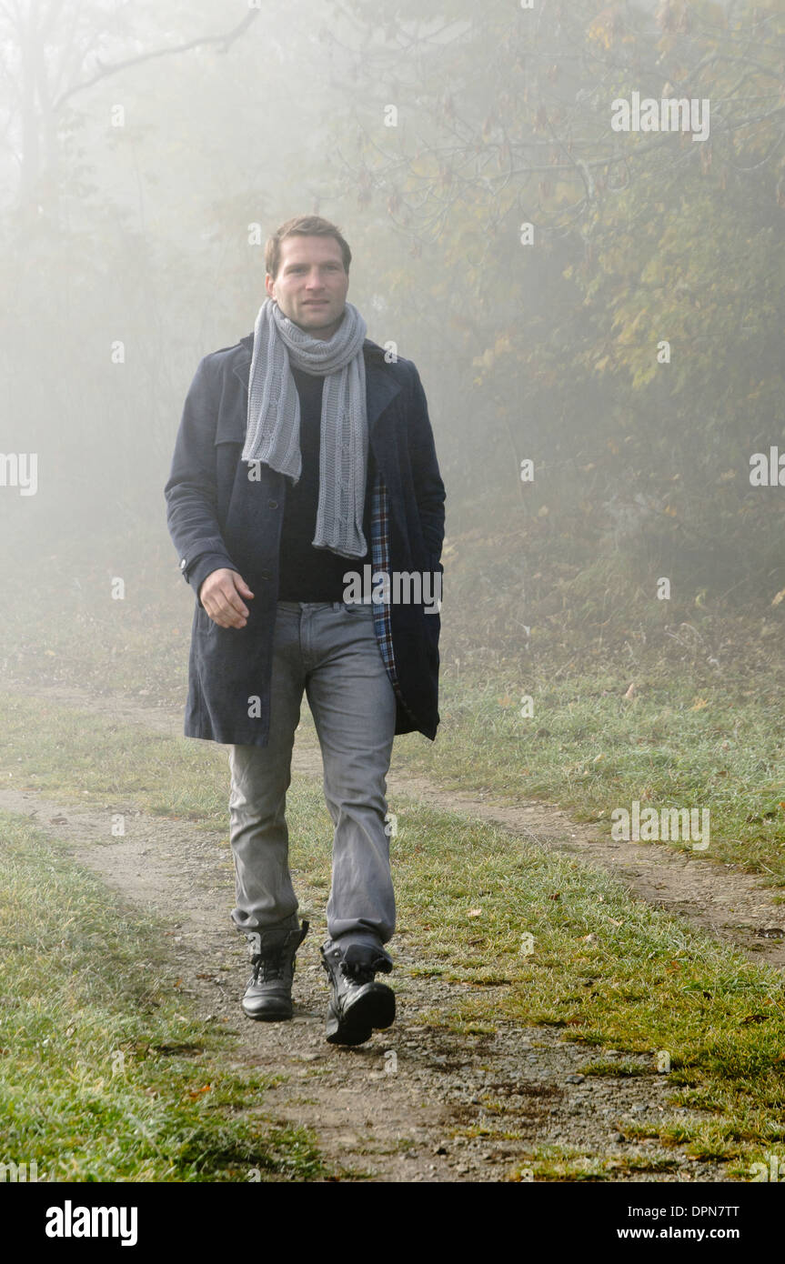 Nonchalantly Walking